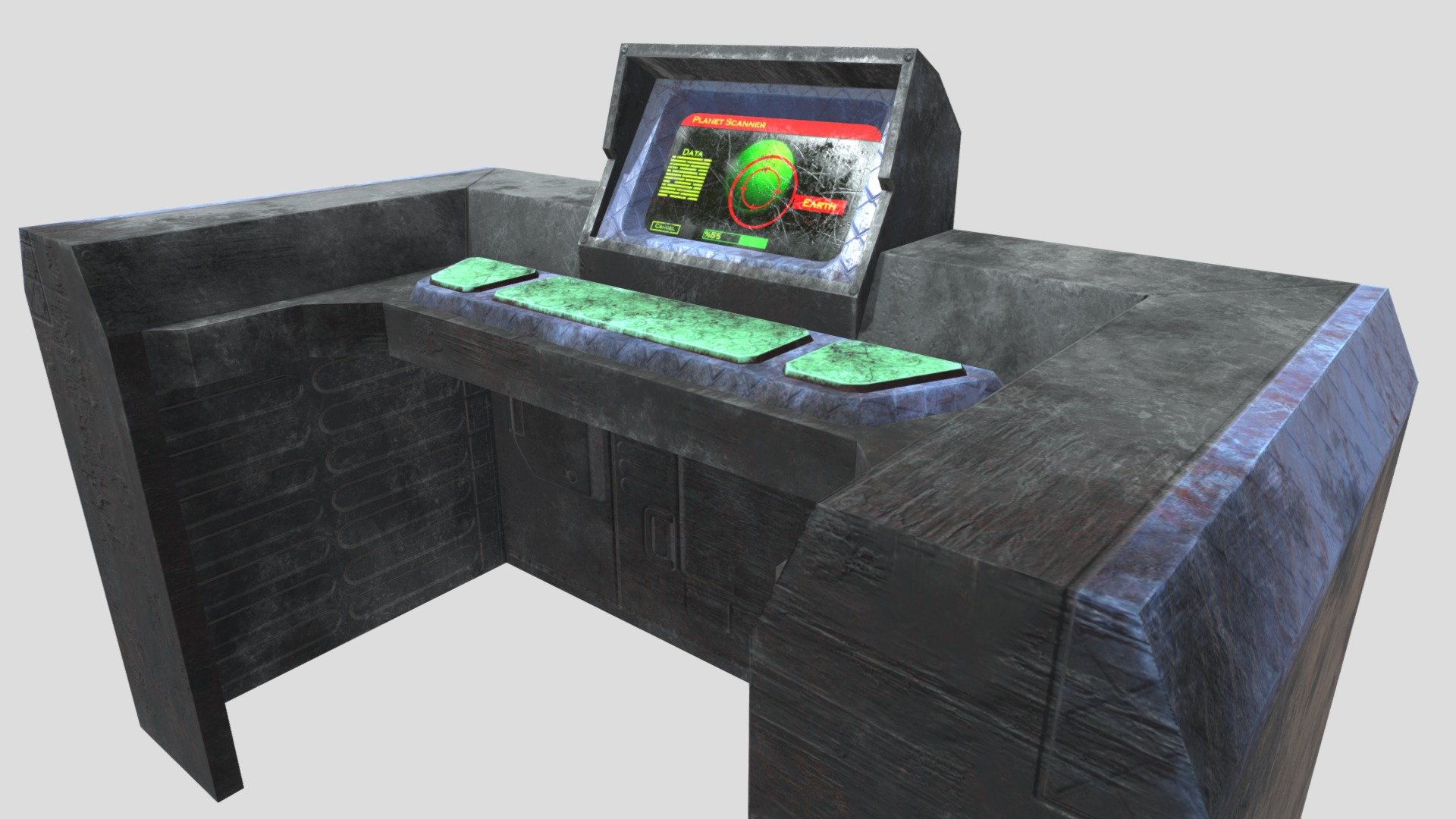 Scifi Planet Scanning Computer - 3D model by AchebeSchoolStuff [998f747 ...