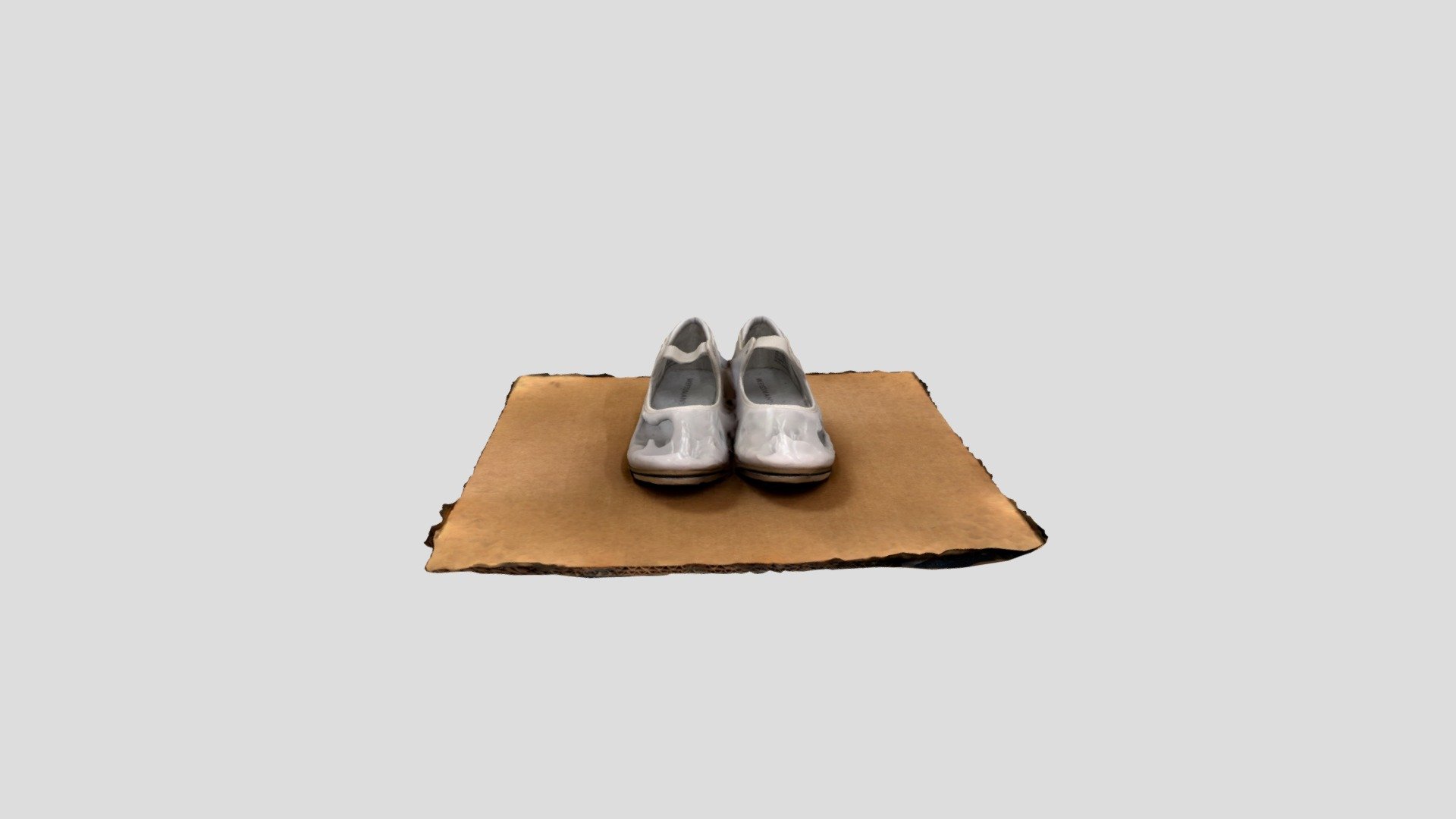 White Tap Shoes (Child) - Download Free 3D model by kenziejames ...
