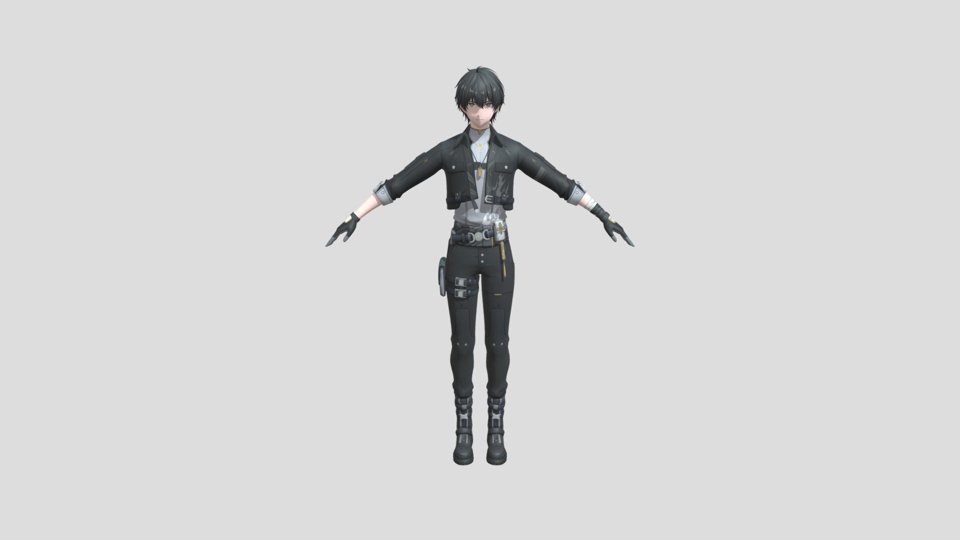 Male Rover1_02 wuthering waves - Download Free 3D model by ...