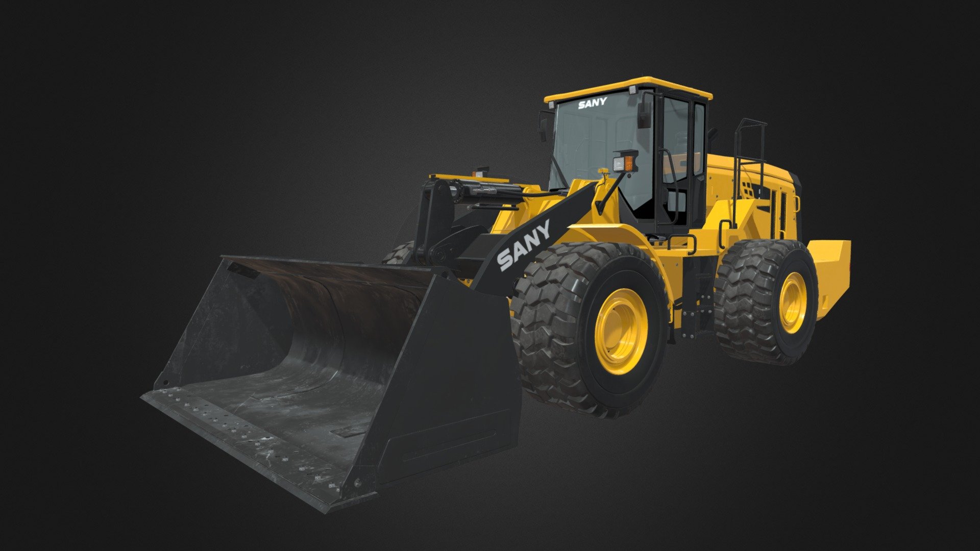 Sany SW978K - 3D model by MSR-Group (@3Dmsr-group) [999326a] - Sketchfab
