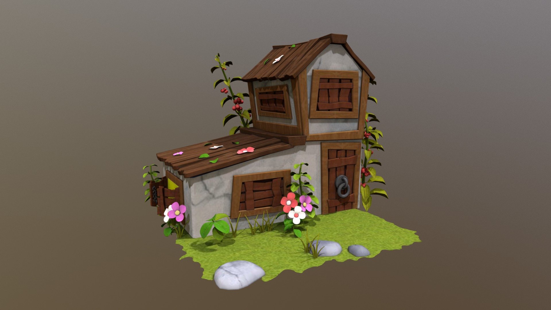Casa Animada En 3d Sell House Crazy Stock Photos, Royalty Free Sell