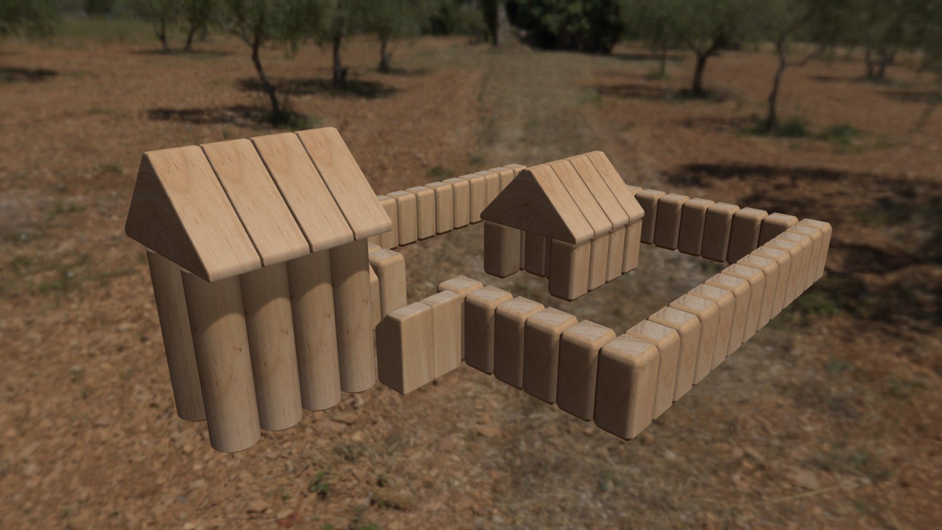 Unit Block Farm - 3D model by jjanakir [999354f] - Sketchfab