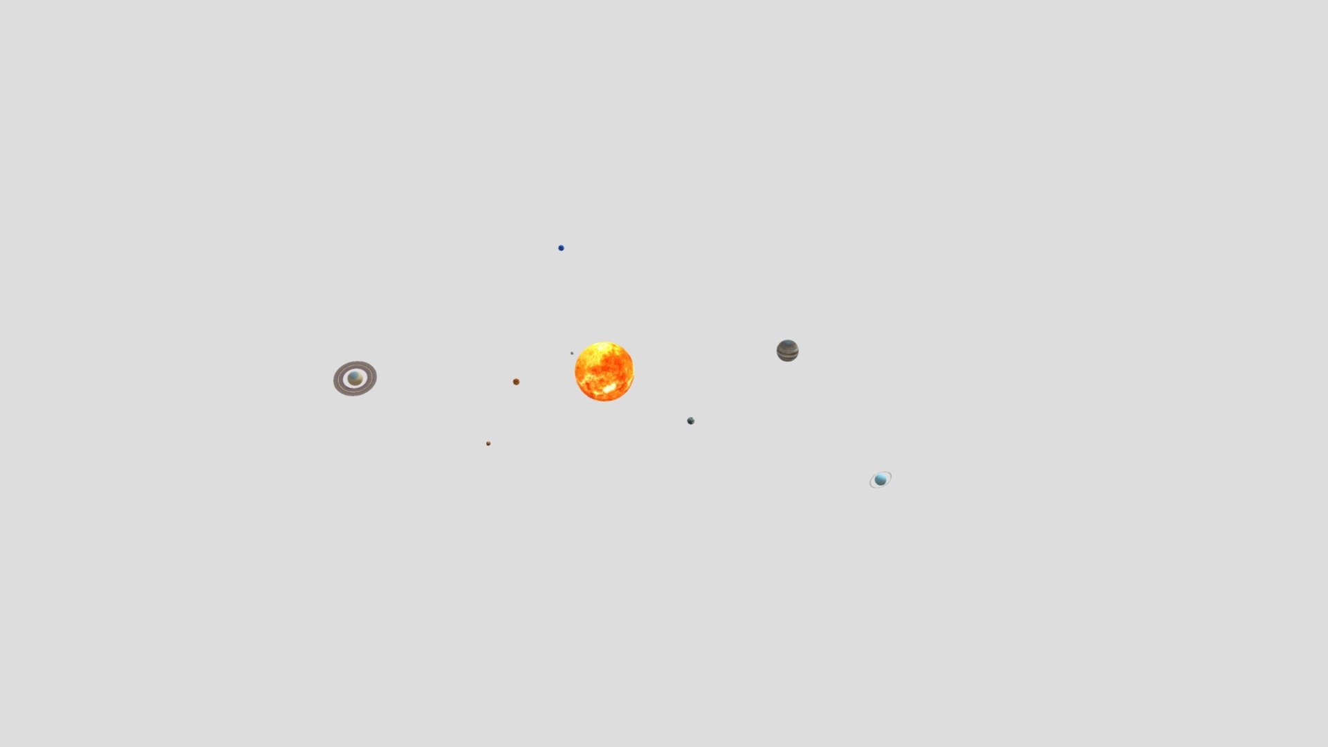 Orbiting Solar System - Download Free 3D model by Matt Alexander (@Matt ...