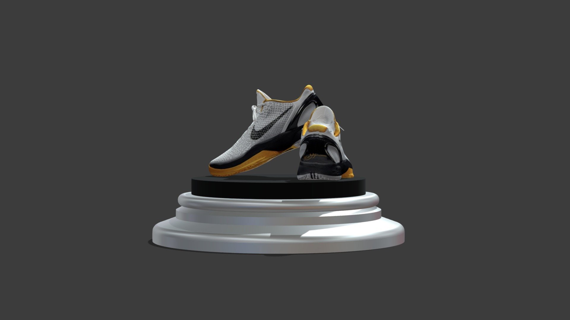 Nike Kobe 6 Protro White Del Sol - 3D model by 3dpassion.net ...