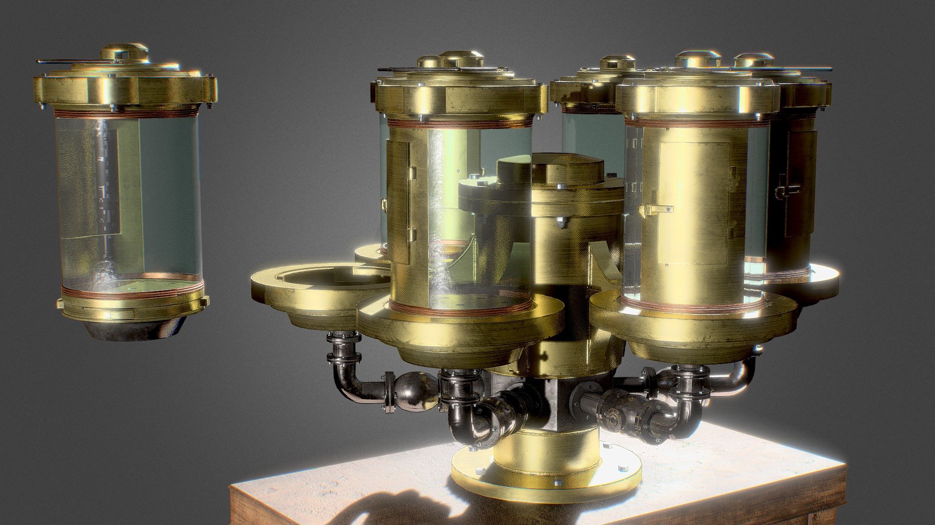Morpheus Cradle and Jars - 3D model by Sean Vernon (@MSVernon) [999799b ...