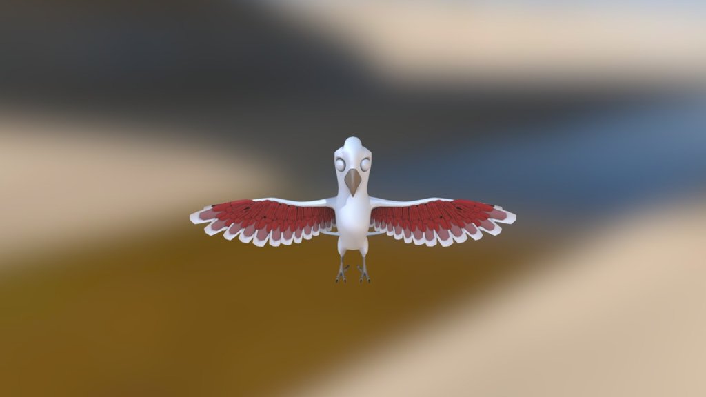 PSC_Cockatoo_Base_colour - 3D model by inthernal9 [9997eed] - Sketchfab