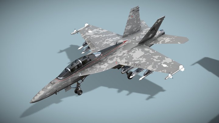 F-18 3D models - Sketchfab