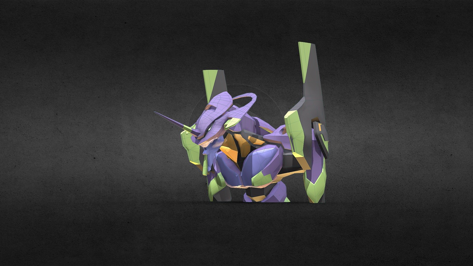 EVA-01 Bust - 3D model by RyanK1028 [9999c4f] - Sketchfab