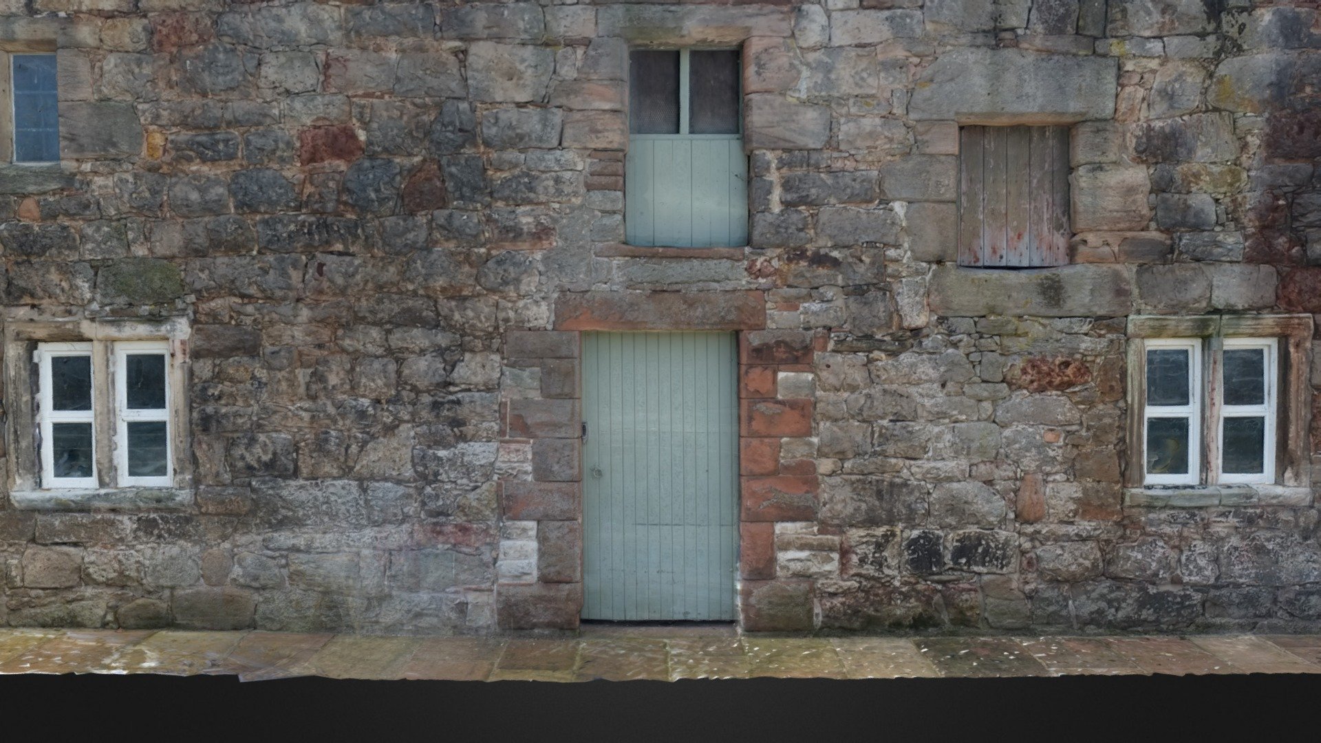 Cumbrian Barn Wall - 3D model by Tom Metcalf (@fidelityarchitecture ...