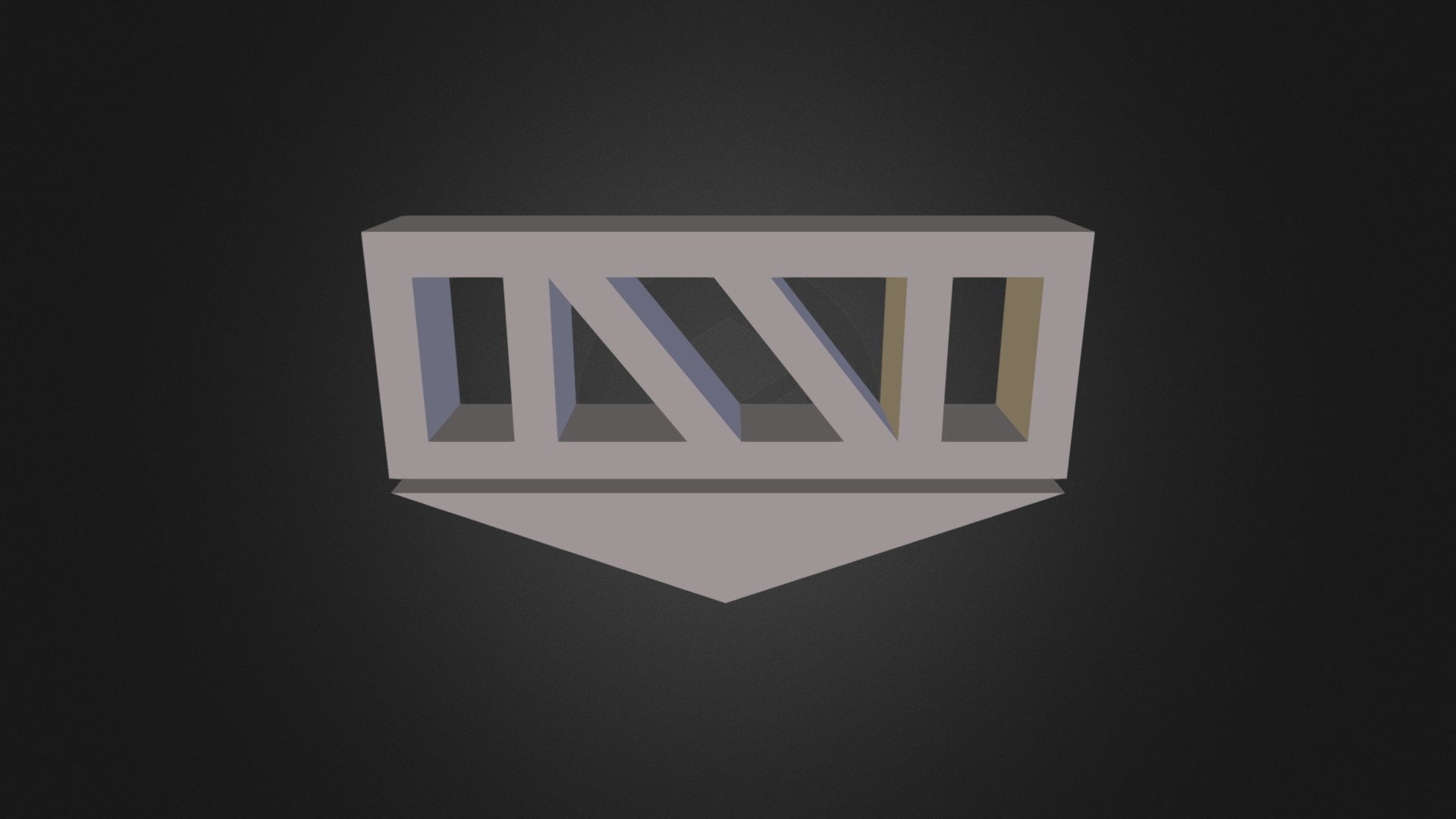Project1-3D View- Logo1 - 3D model by ozren [999b314] - Sketchfab