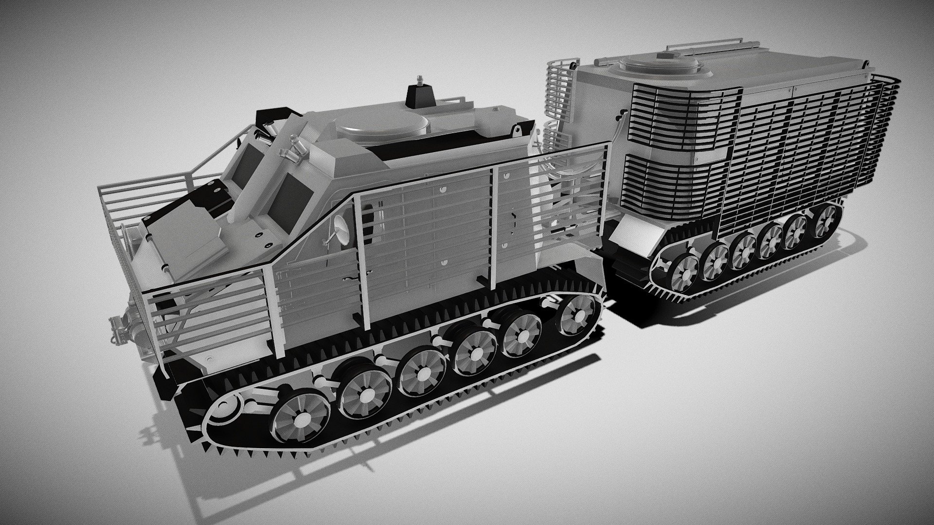 Bs V10 Viking Amphibious All-Terrain Vehicle - 3D model by KillCaptureDestroy (@jloiacono82 ...