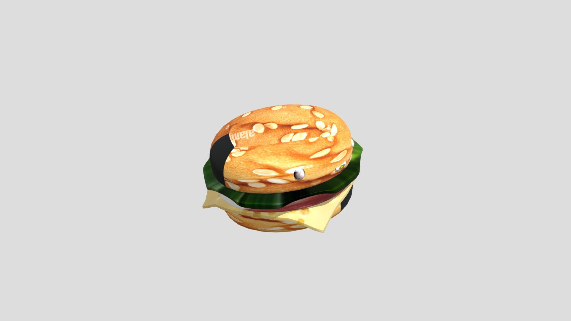 cute-hamburger-free-3d-model - 3D model by chriscookie2025 [999bd80 ...