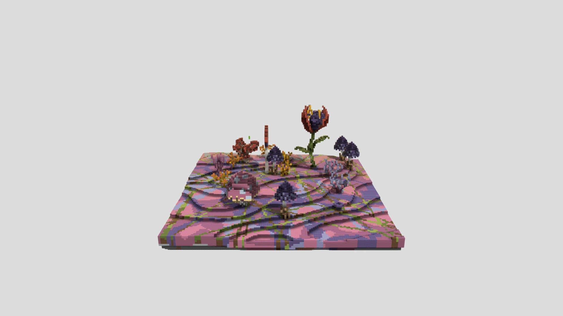 PixelMine | 32 Mini P V P Arenas candyland - 3D model by Pixel Mine ...