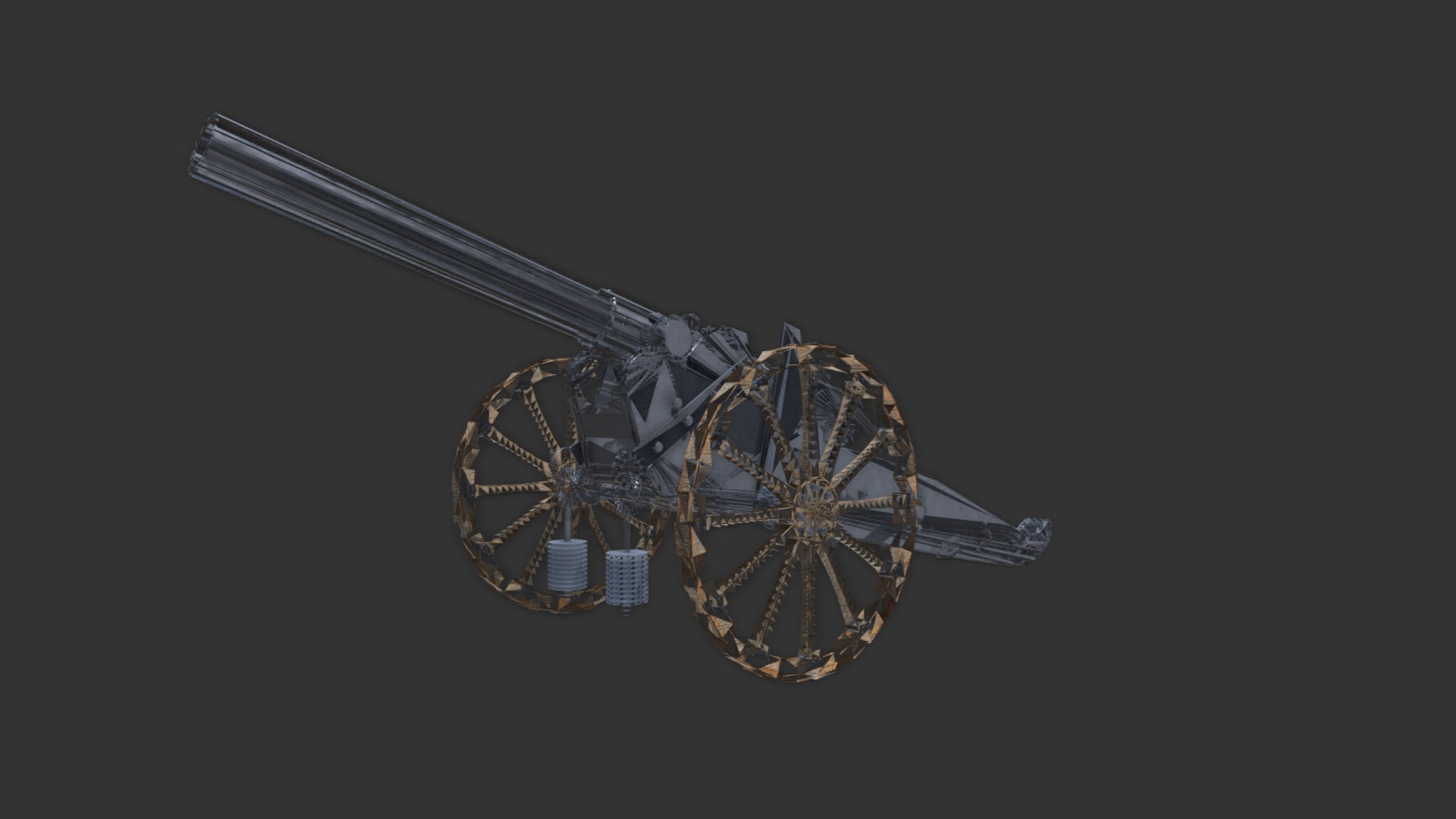 krupp 75mm 1880 - Download Free 3D model by Romania 100 - Marea Unire ...