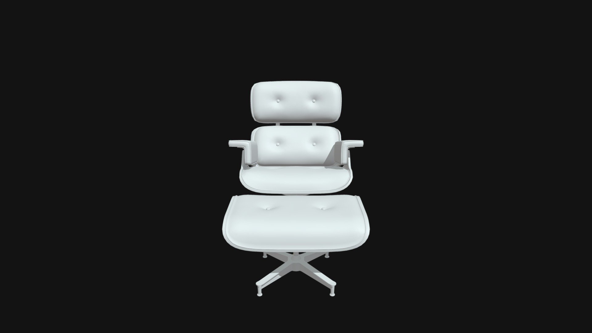 Eames Chair - 3D model by Rey Teo (@reyteo) [999e87a] - Sketchfab