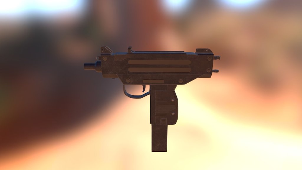 Micro UZI - 3D model by Runkli [999fe9a] - Sketchfab
