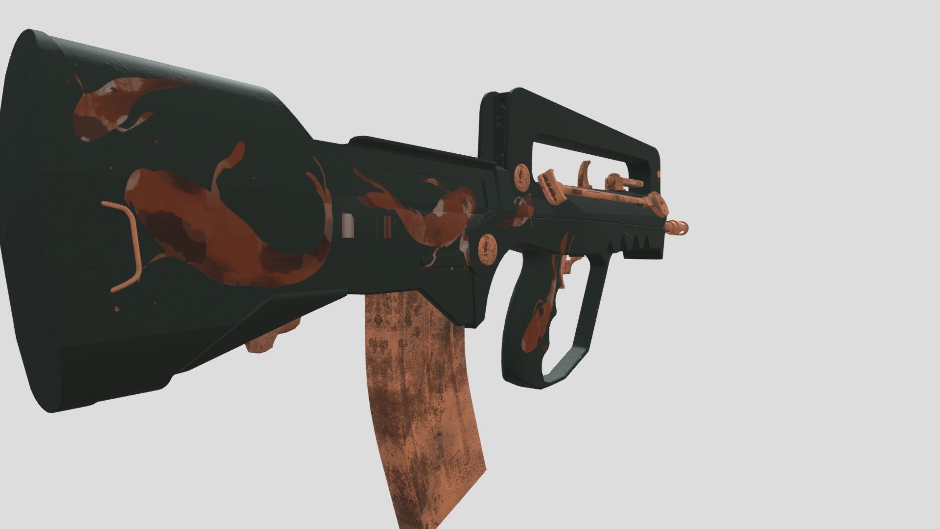 famas - 3D model by Kossia (@ivashkovyana) [99a06e7] - Sketchfab