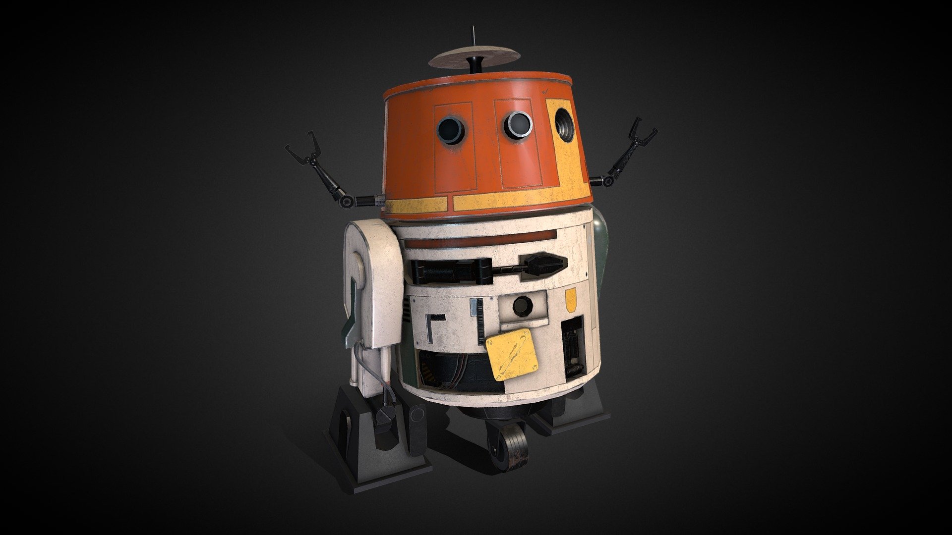 Chopper C1-10P - 3D model by Stefania Chirico (@stefania.o.chirico ...