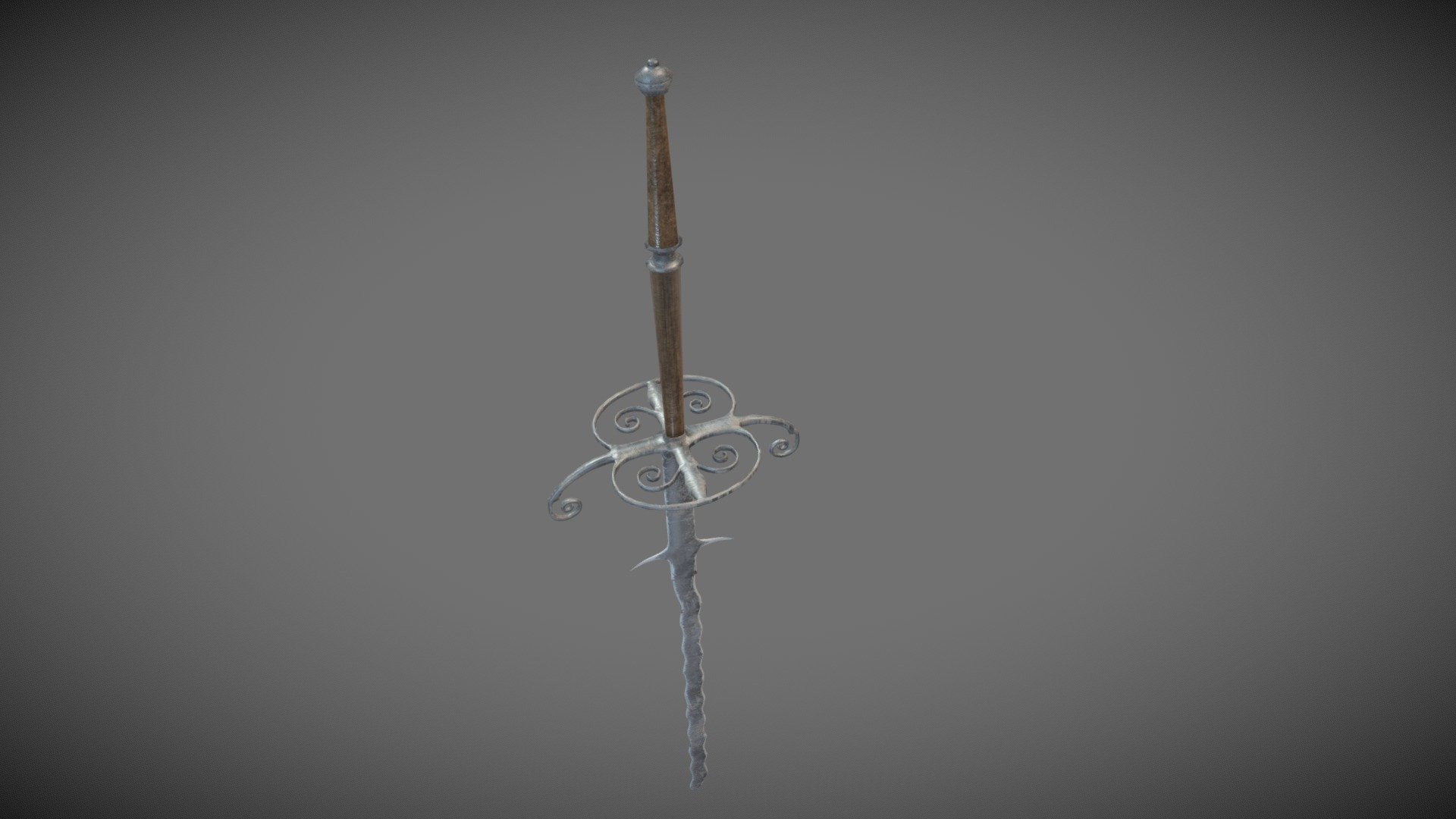 Flamberge_Blade - 3D model by albagarma [99a0b38] - Sketchfab