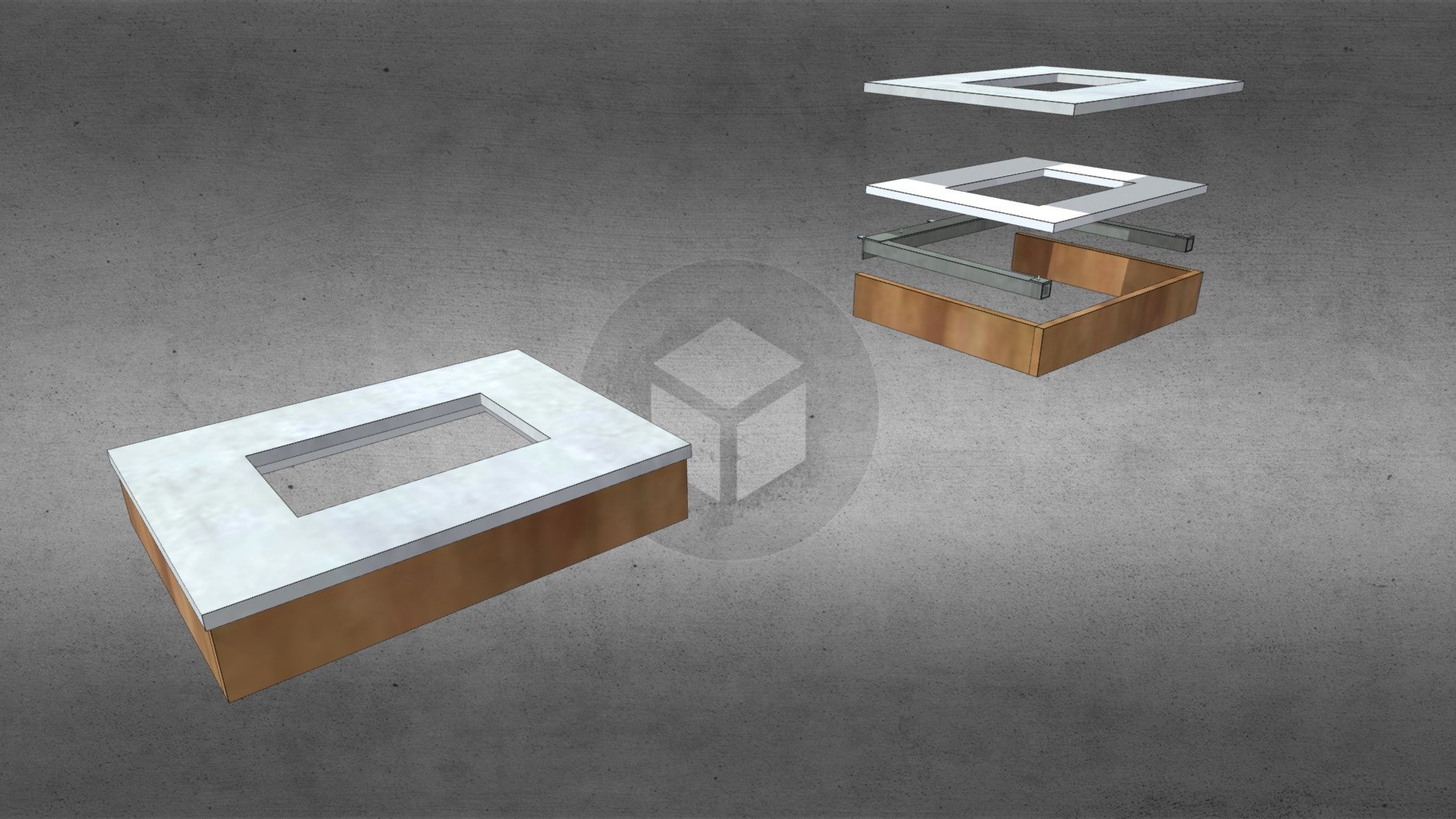 Blat chiuveta - Download Free 3D model by Naidar - InoxArt ...