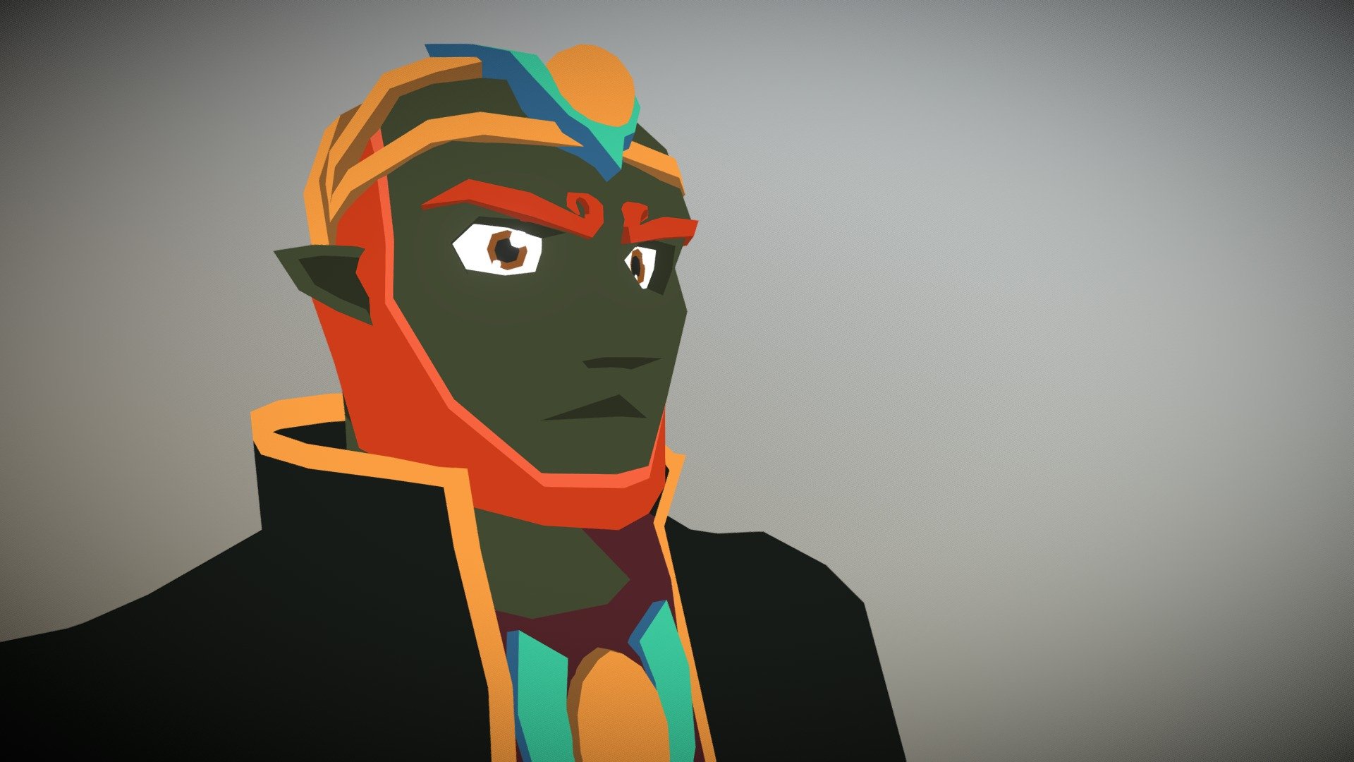 Ganon, Low Poly - 3D model by Ceroja [99a2ffa] - Sketchfab