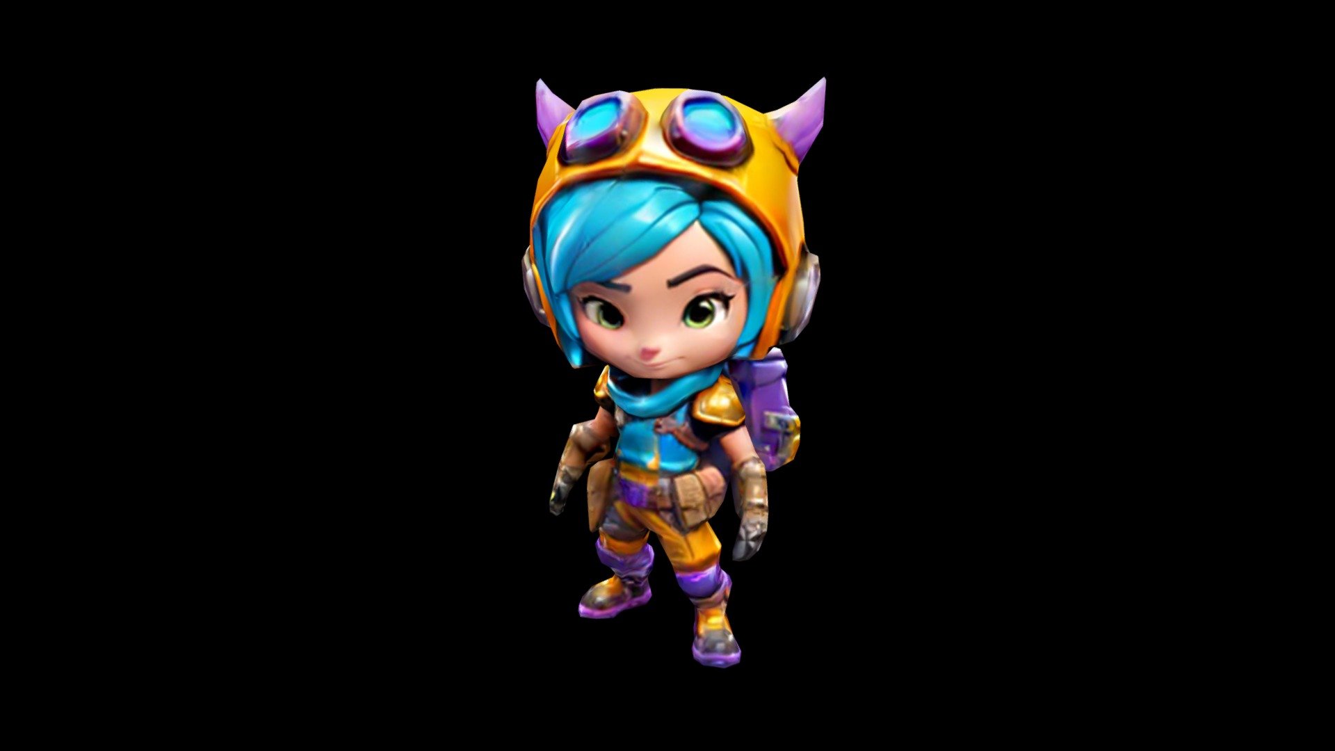 "Pink Goggle Girl The Animated Adventure" Cartoo - Download Free 3D ...
