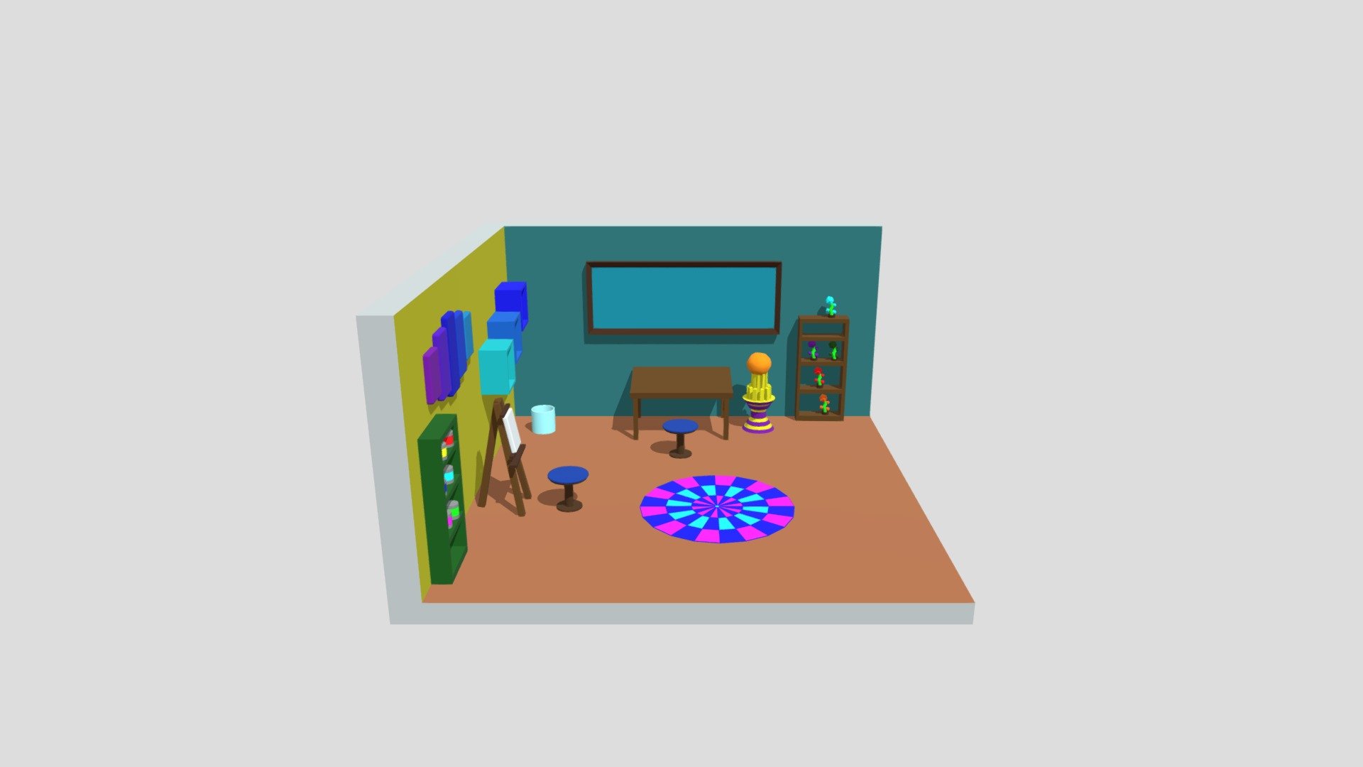 ATELIER - Download Free 3D model by isacsamuelpaulinodasilva [99a6d35 ...