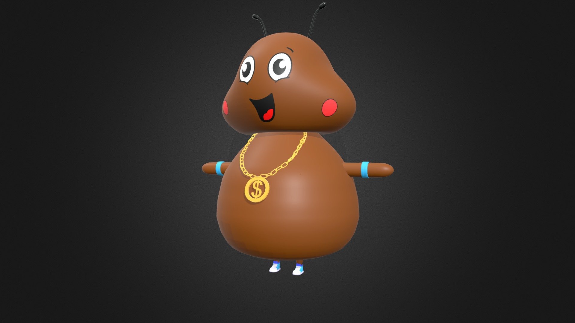 i am Ginger Character [ rigged ] - 3D model by Asjohn720 [99a6ddc ...