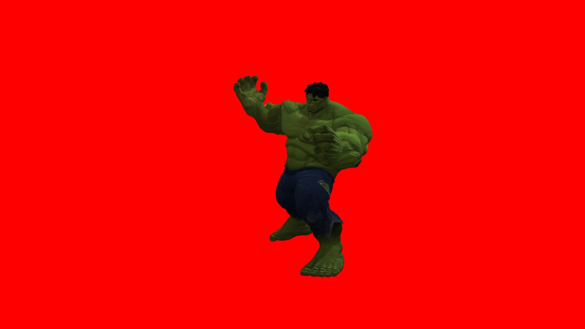 hulk rig with animation - Download Free 3D model by Sirenhead ...