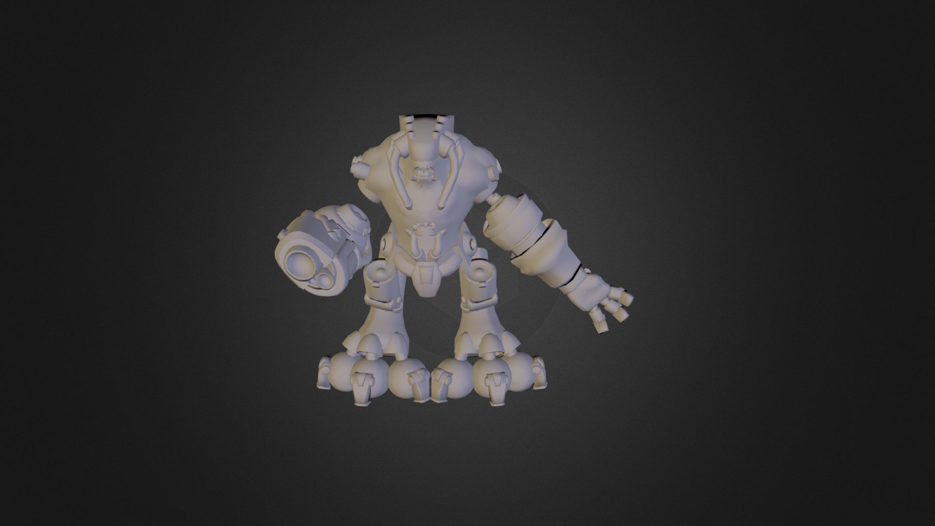 CyberDemon - 3D model by drheadpop [99a88cc] - Sketchfab