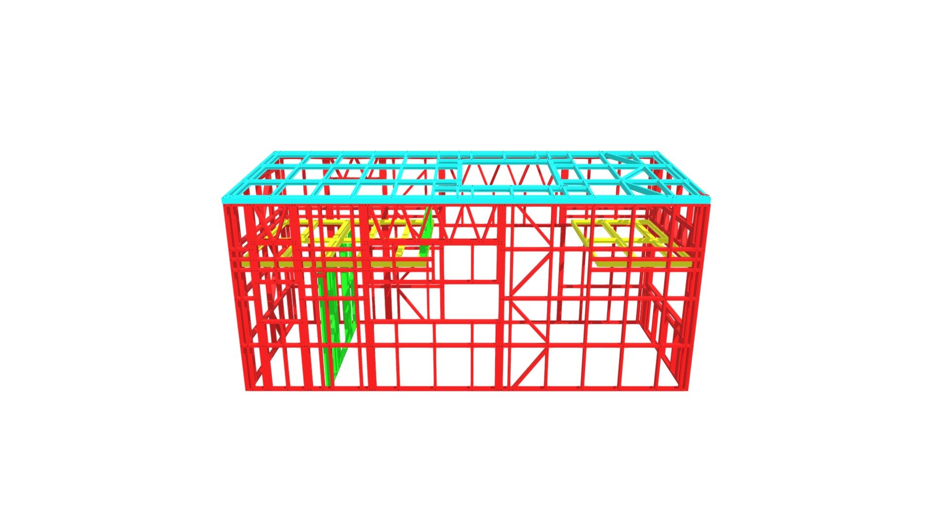 Frame Kit #58 - option 5 - Download Free 3D model by Steel Frames ...
