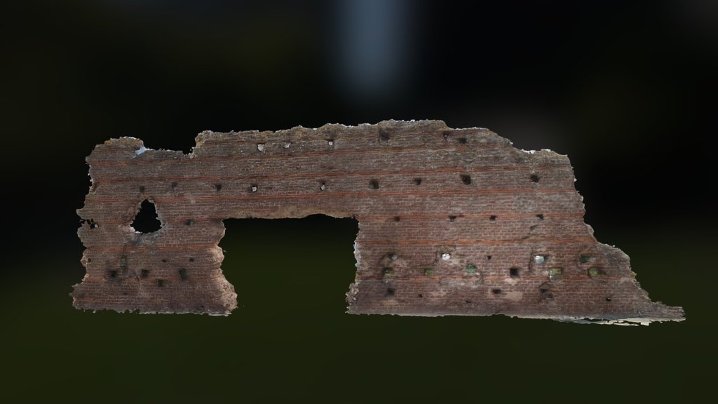 Old Work, Wroxeter from tourist photos on Flickr - 3D model by Matthew ...
