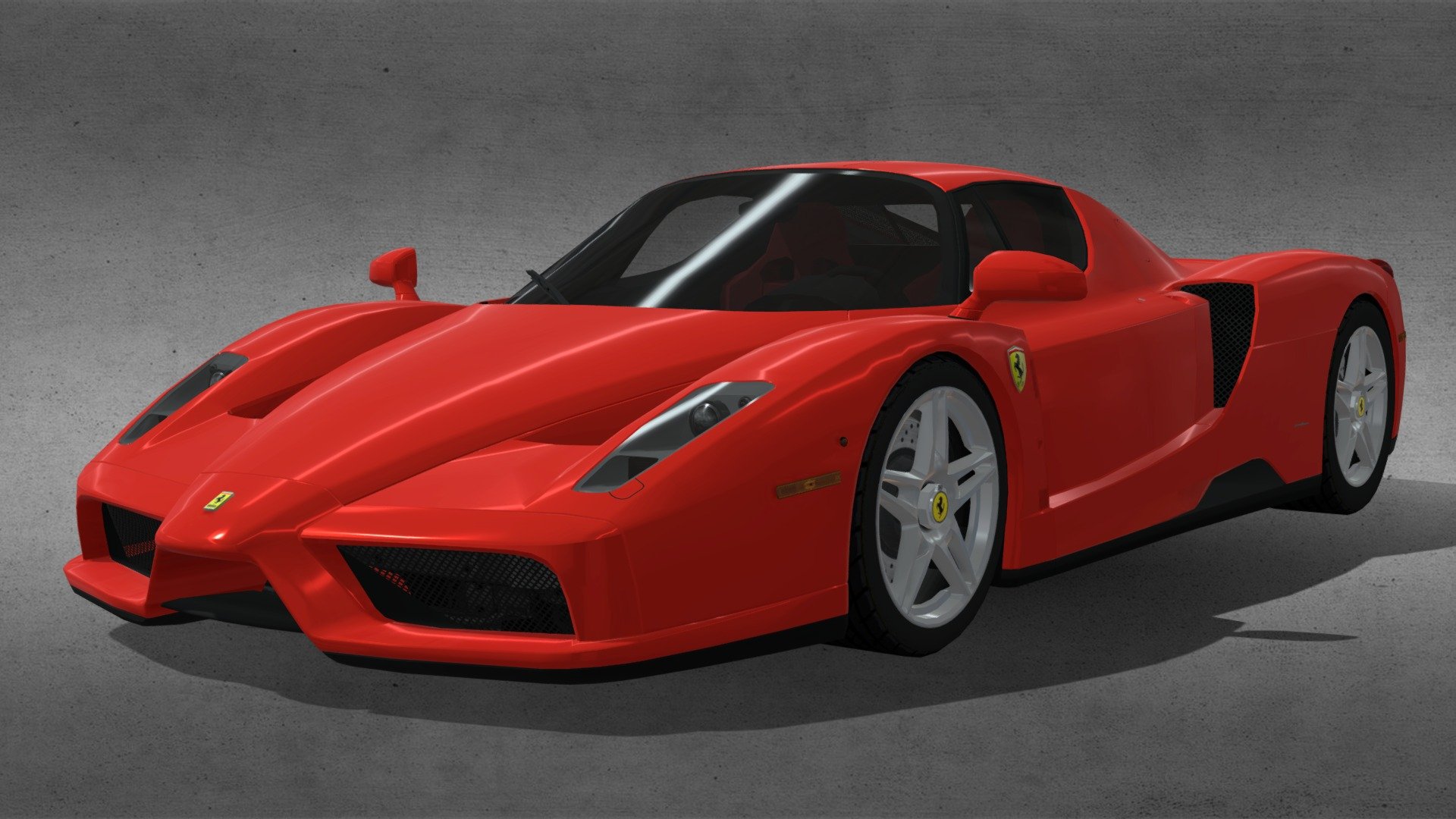 2002 Ferrari Enzo Ferrari - Download Free 3D model by SIU Car Garage ...