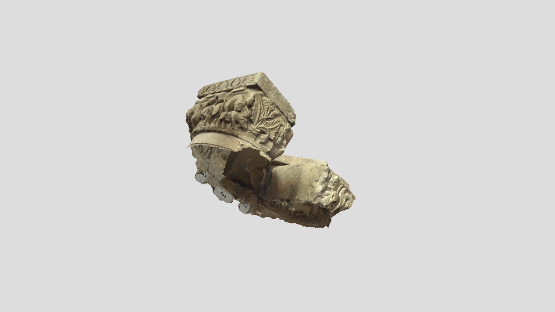Capitello composito romanico - 3D model by angelopoli99 [99ad40d ...