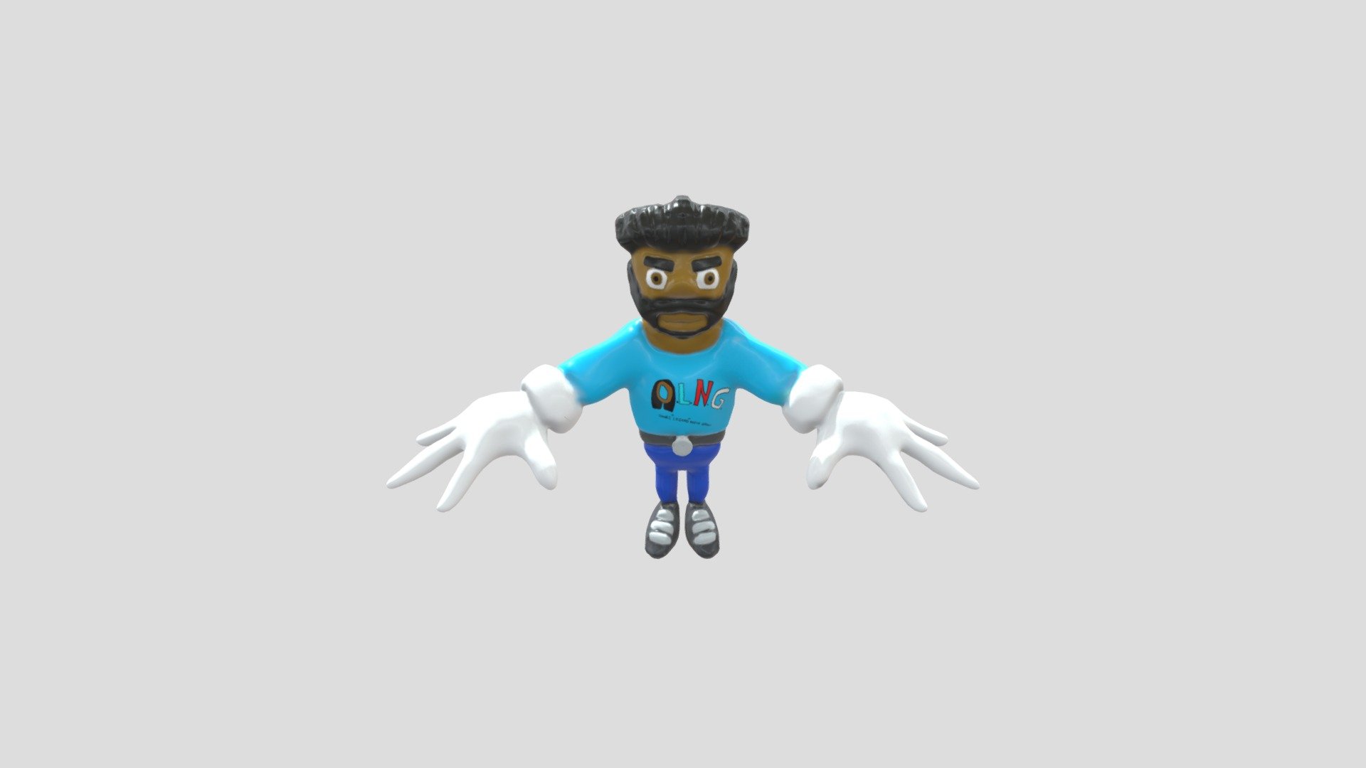 Omari (Caricature) - 3D model by olngisomari [99ad423] - Sketchfab