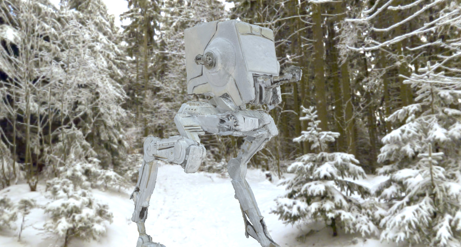 AT-ST- high - 3D model by 3D-Mand [99ad481] - Sketchfab