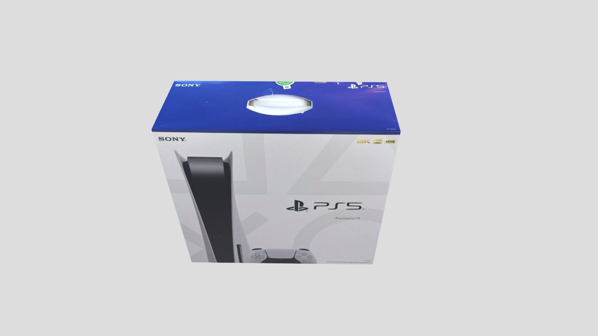 PlayStation 5 PS5 Box Packaging - Download Free 3D model by adilvr ...