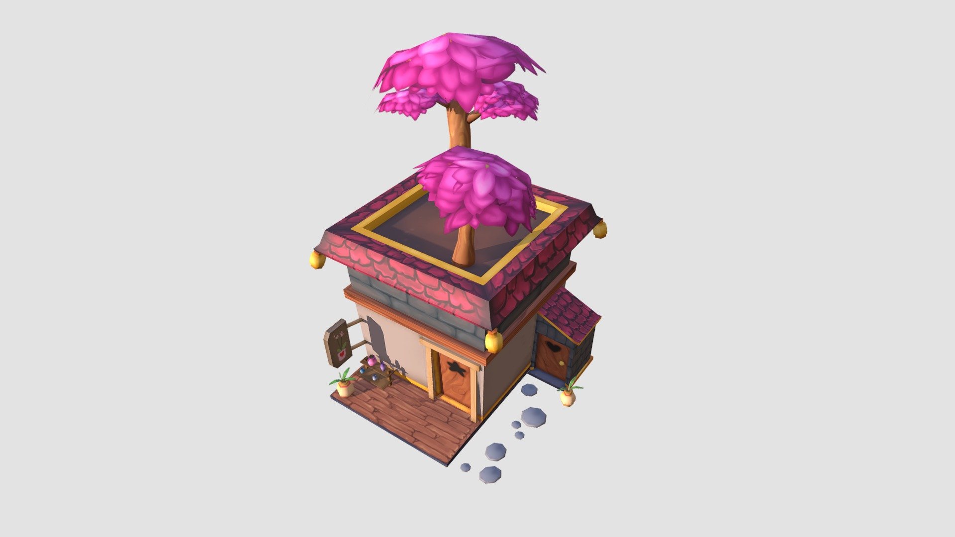 Flower Shop - 3D model by LoLo (@pantheuse) [99afab5] - Sketchfab