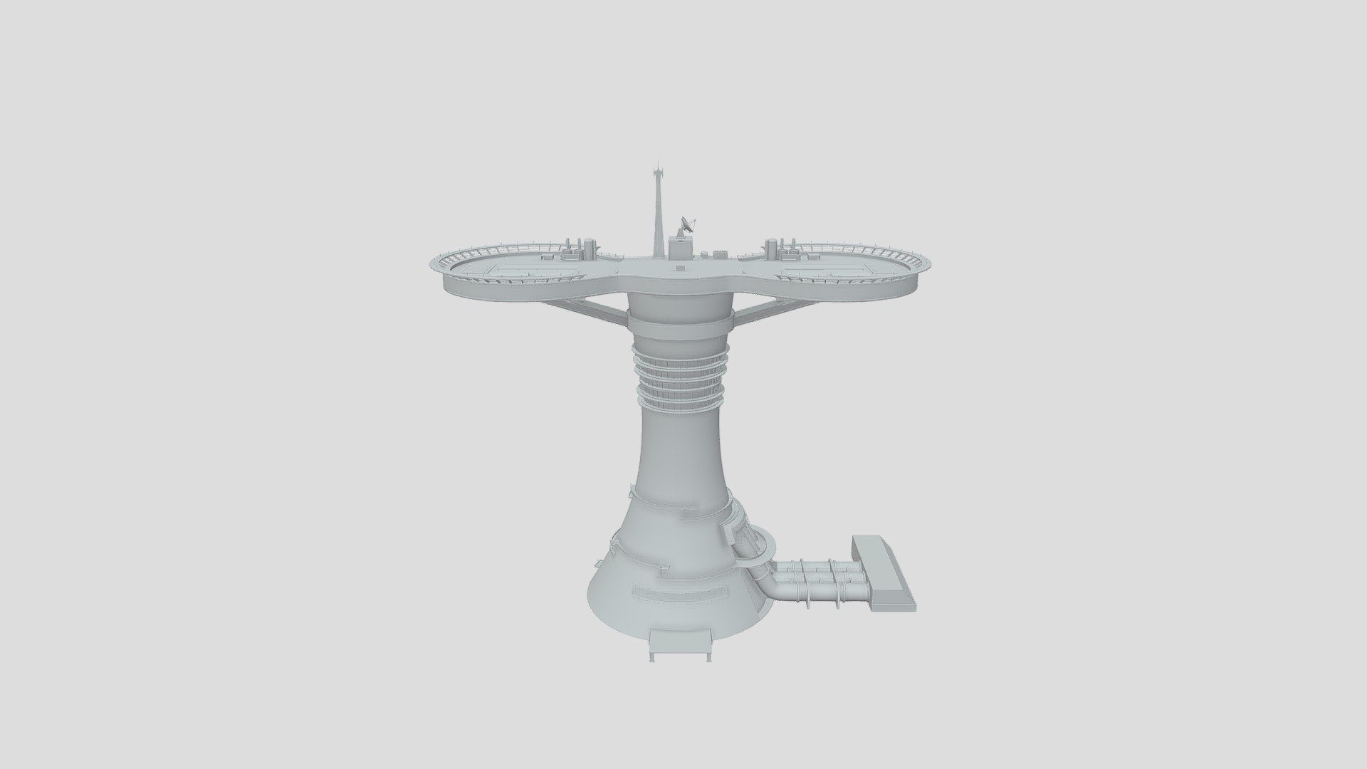 Landing Pad - 3D model by Petrafax [99b0121] - Sketchfab
