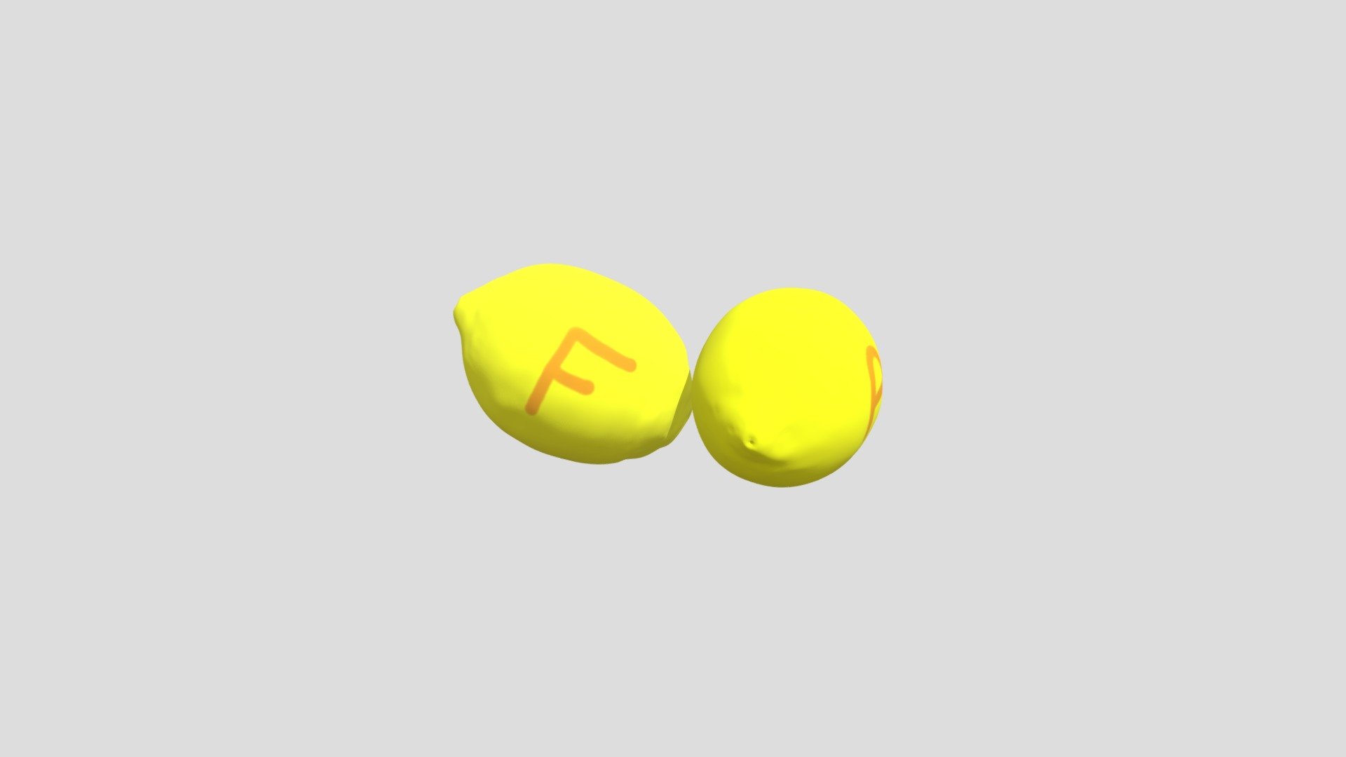 Lemon - 3D model by Mr. Hyvee (@mrhyvee) [99b01ea] - Sketchfab