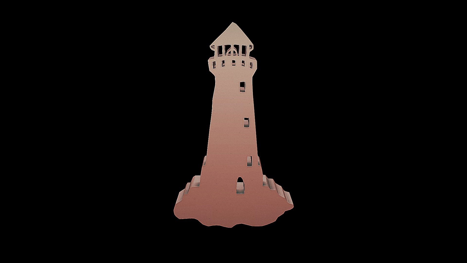 Lighthouse Object - Download Free 3D model by canvasor.net (@canvasor ...