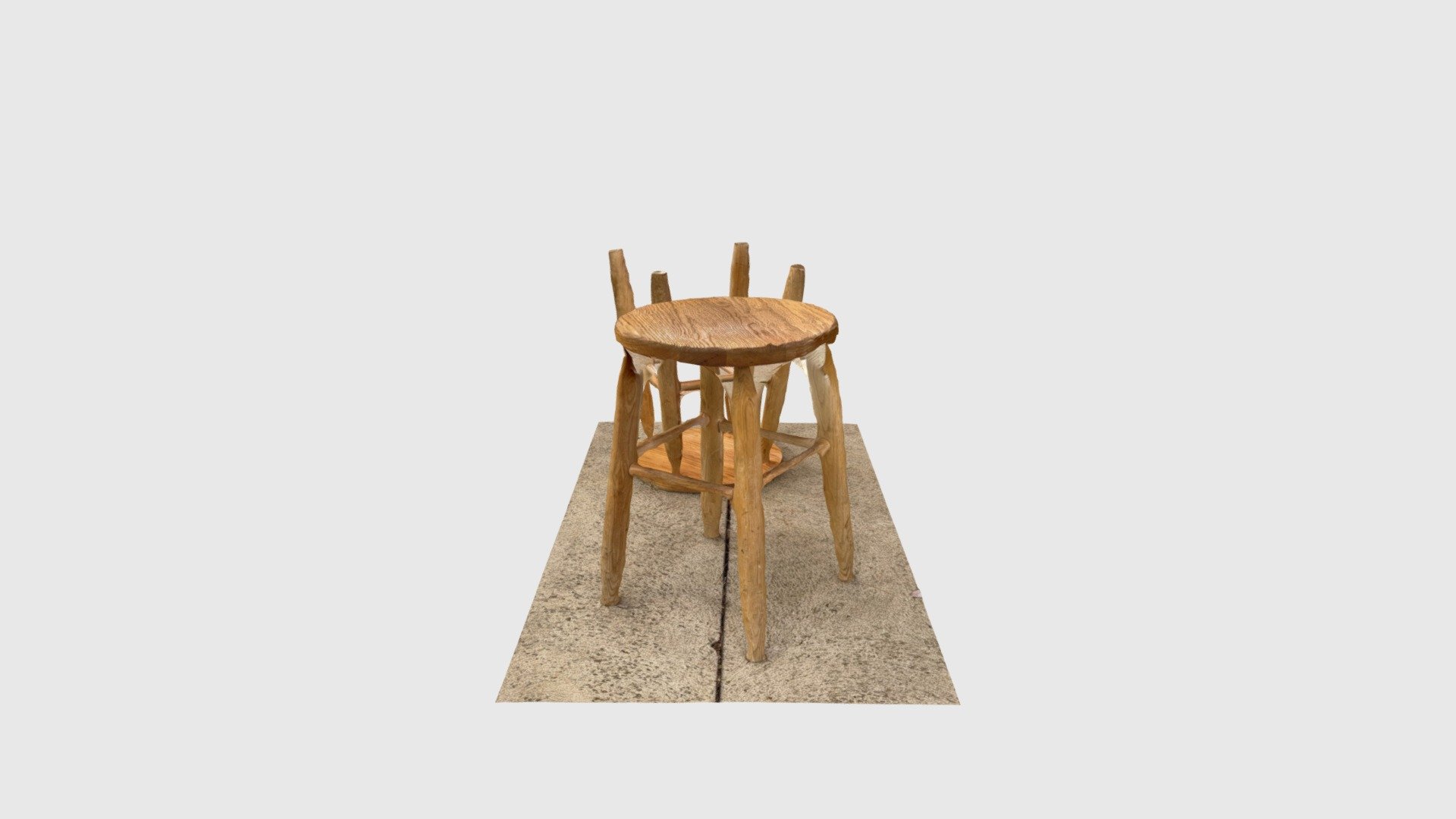 Stool - Download Free 3D model by ClaasKuhnen [99b11f4] - Sketchfab