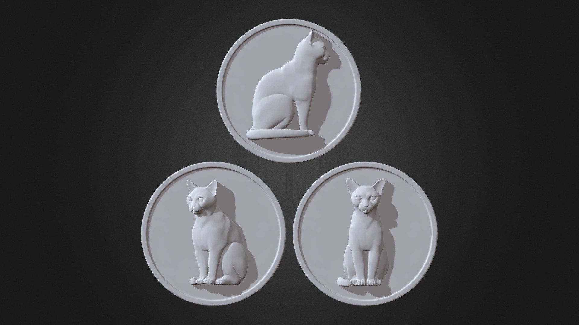cats coins - Buy Royalty Free 3D model by explorertit36@gmail.com ...