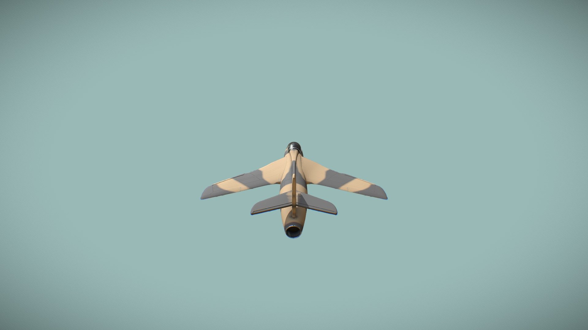 Hawker hunter Hardsurface ICA - 3D model by CamFindlay2402 [99b73de ...