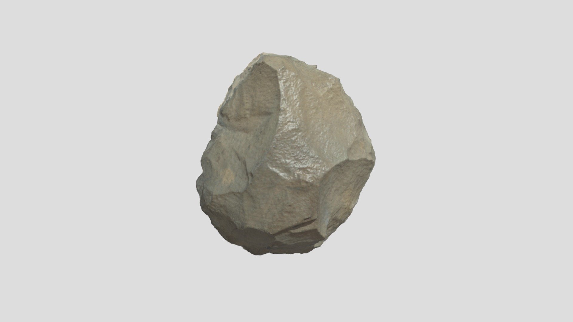 A106 Round Bifacial Flake Tool - Download Free 3D model by S. Rice ...