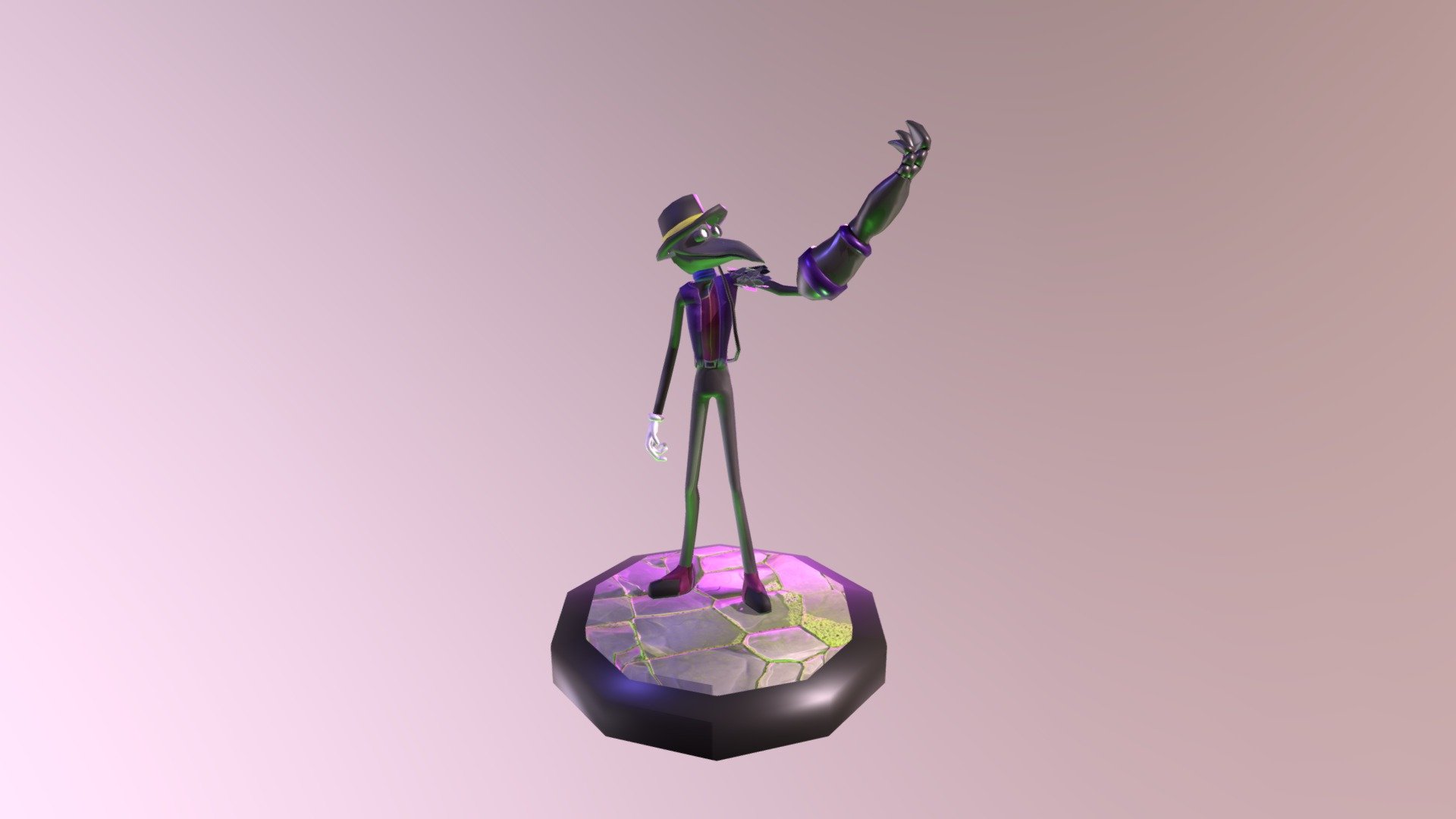 Corvus: Original Character - 3D model by Sofía3D (@sofiaort3D) [99b91b1 ...