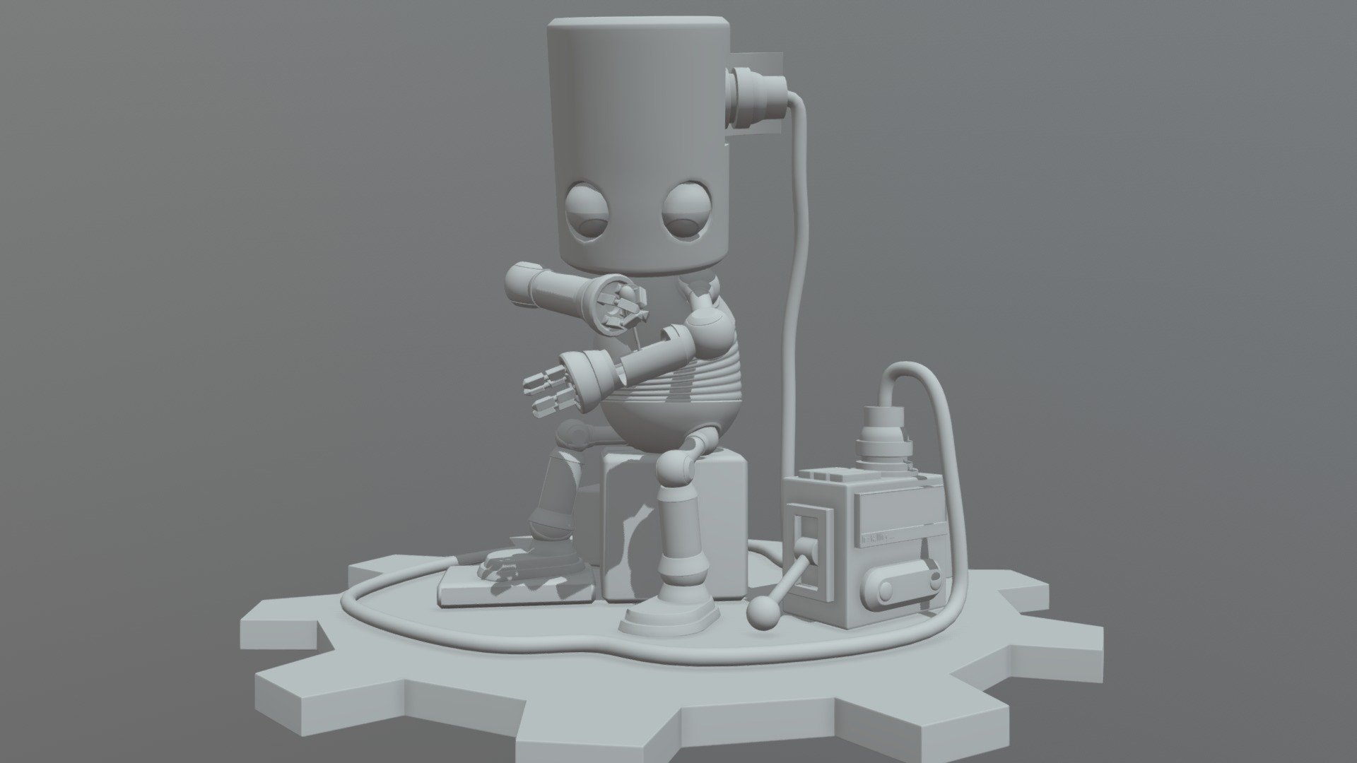 Some Assembly Required - 3D model by MattRyan3D [99b9565] - Sketchfab
