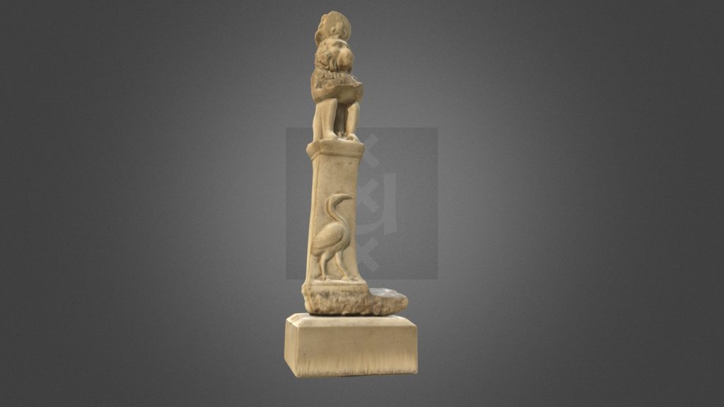 The moon god Toth - Download Free 3D model by Allard Pierson ...
