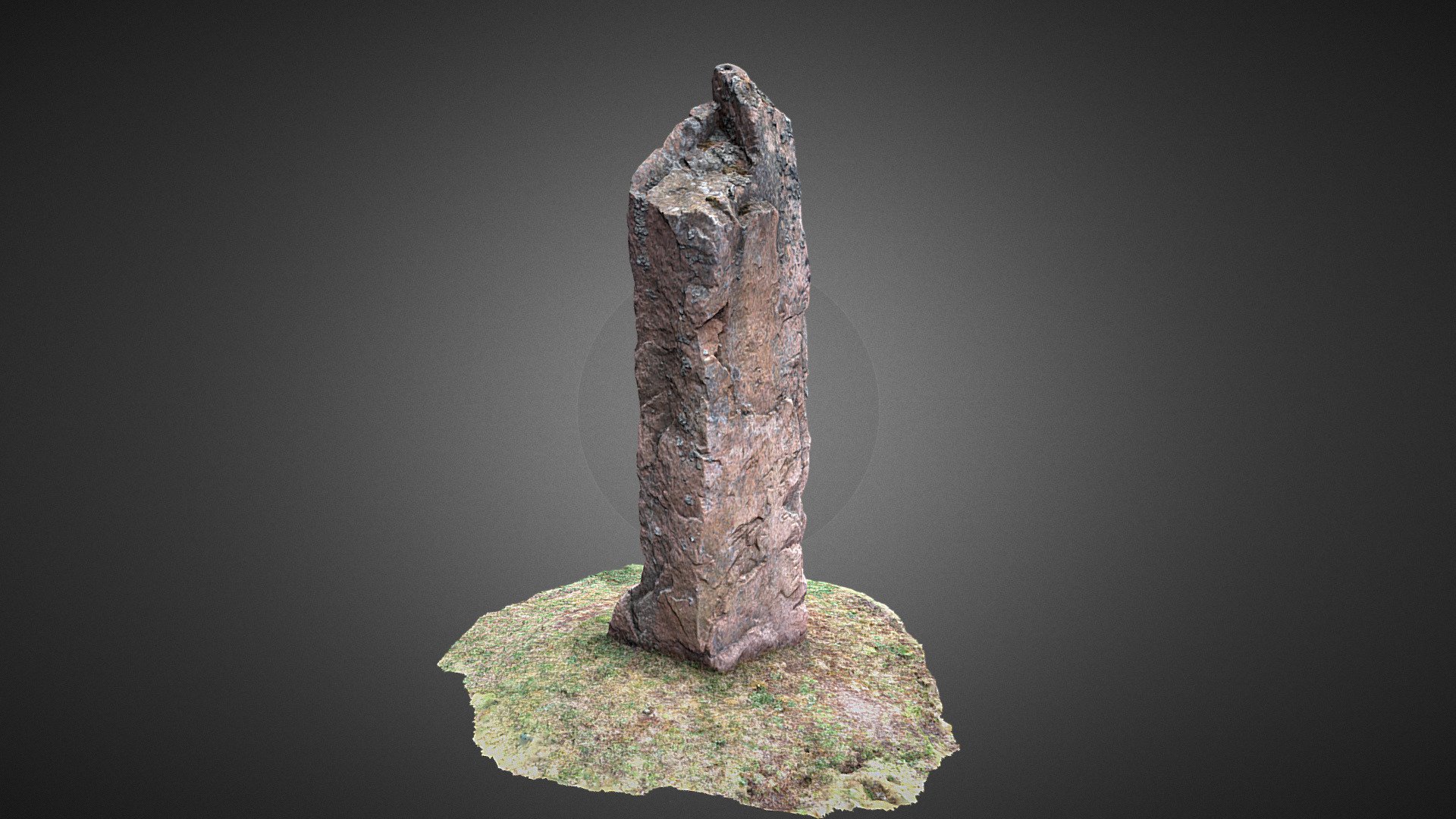 Birse Millenium Stone, Aberdeenshire - Download Free 3D model by ...