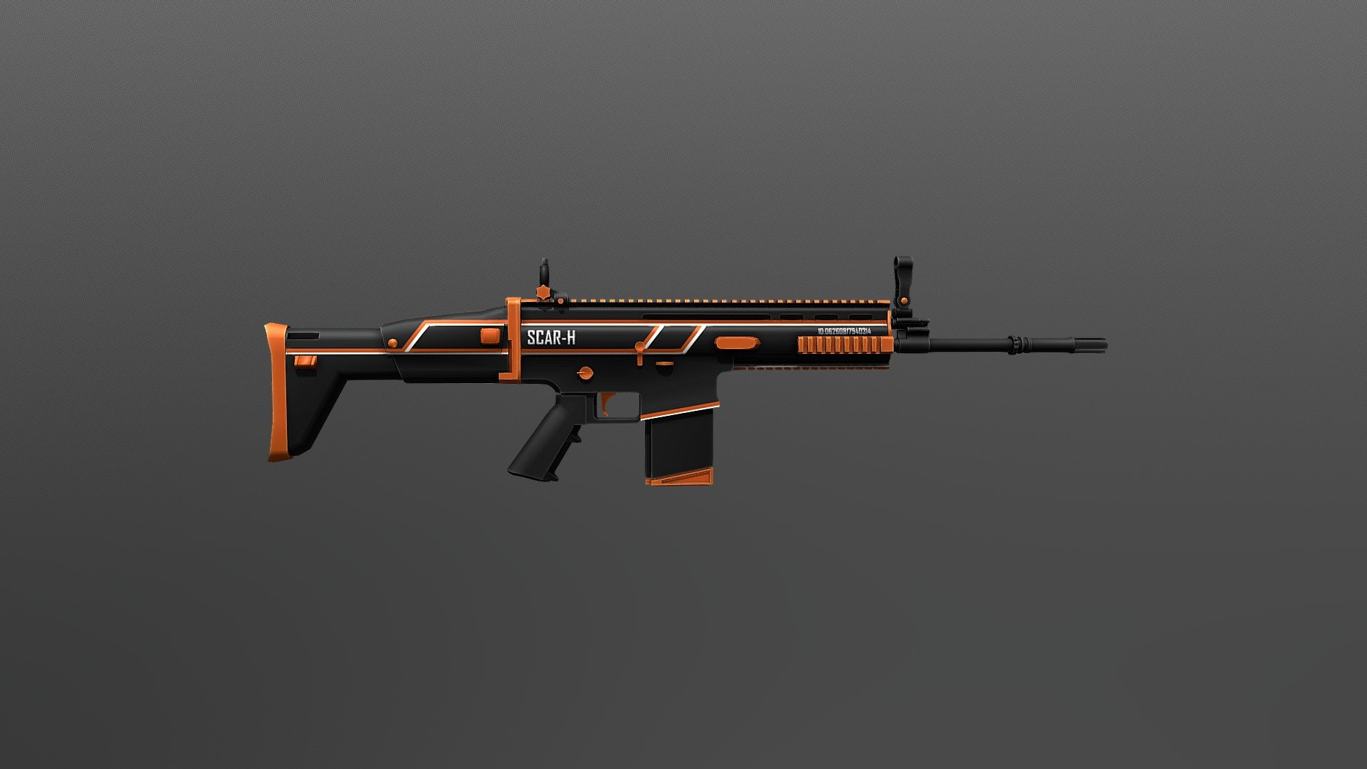 Scar H orangeline - 3D model by vdhun94 [99bd519] - Sketchfab
